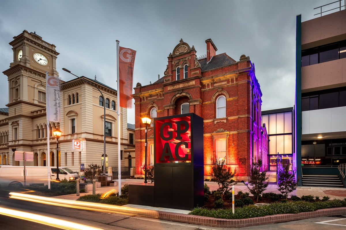 About GPAC Goulburn Performing Arts Centre